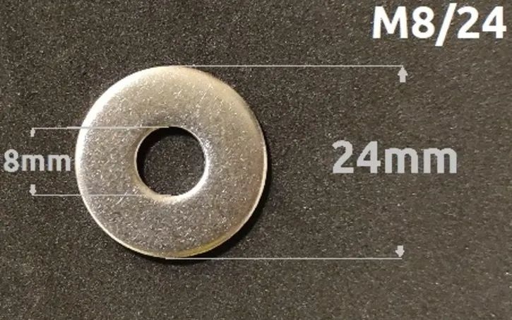 Crypto Stamping Jig --- M8 x 24 x 2mm Flat Washer Remixed by Setheronie ...