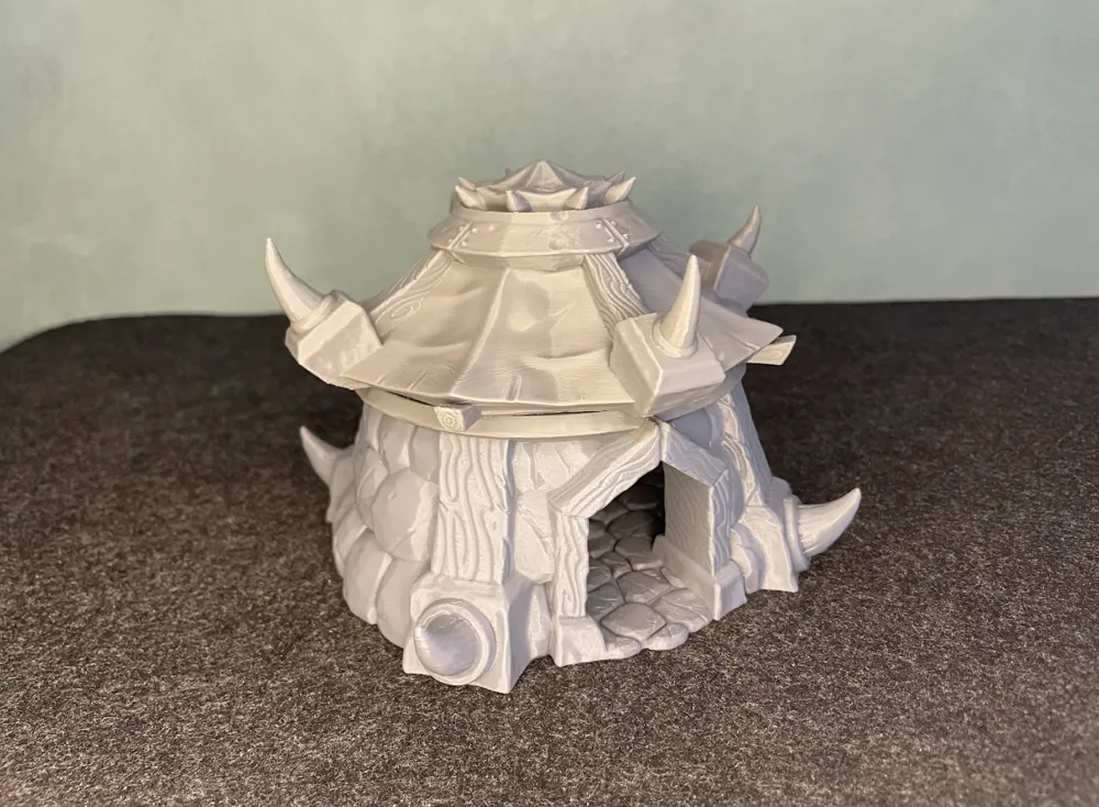 Wargame Fantasy - Orc Hut by Wargame Terrain Print MakerWorld: Download Free 3D Models