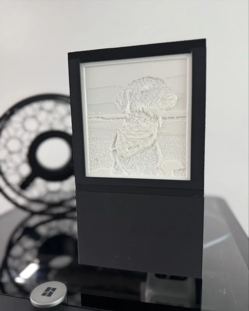 Custom Lithophane LED Lamp with remote control by 3DideasPR - MakerWorld