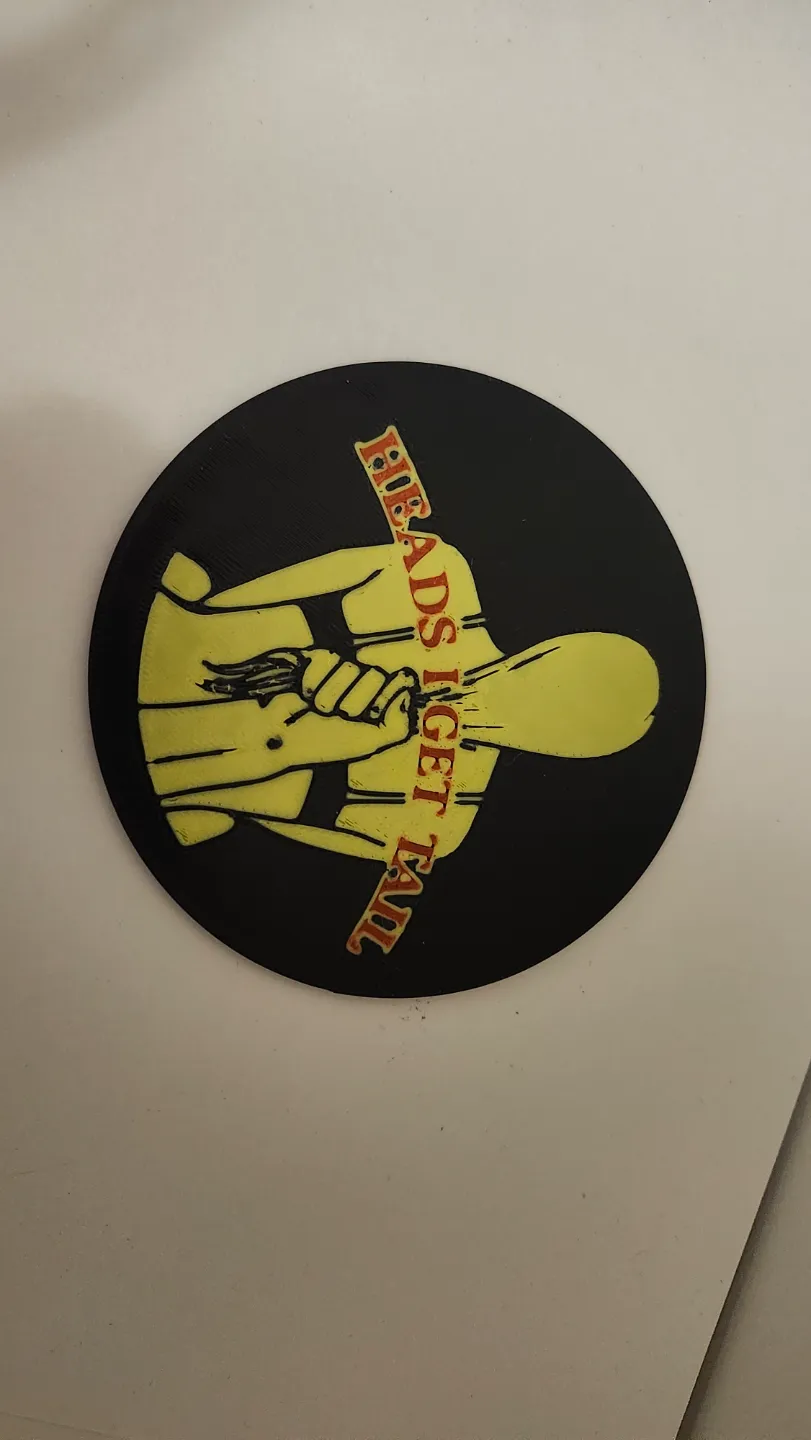Tails I get head or Heads I get tail sex token - Free 3D Print Model ...