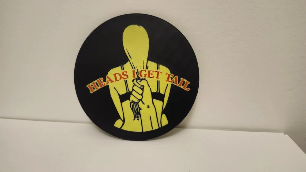 Tails I get head or Heads I get tail sex token - Free 3D Print Model ...