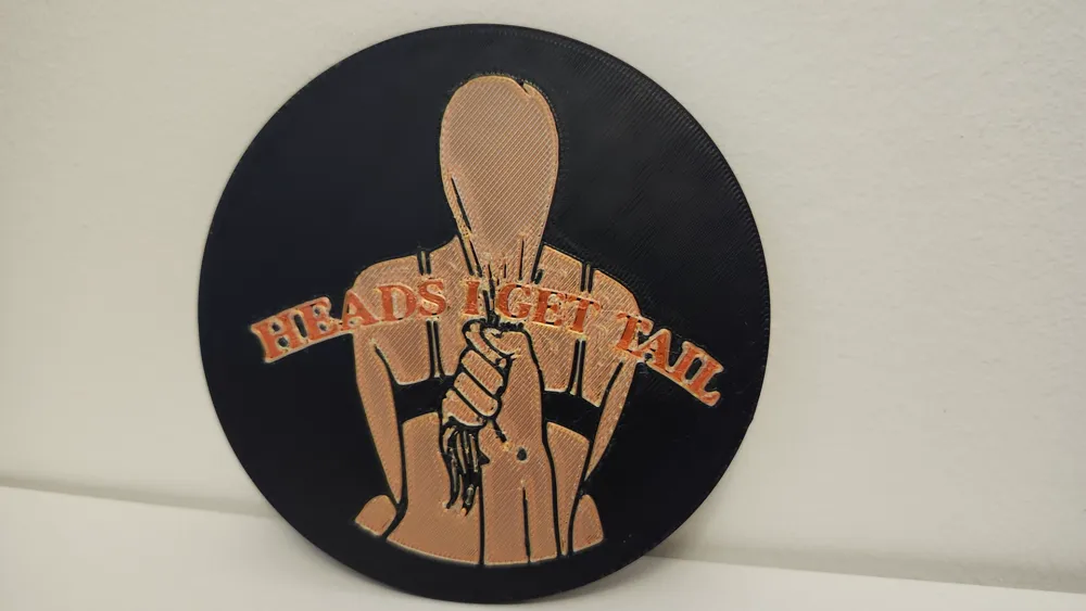 Tails I get head or Heads I get tail sex token - Free 3D Print Model ...