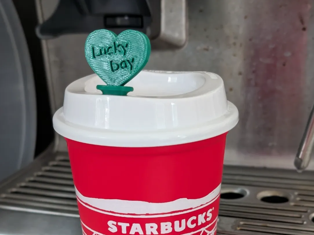 Starbucks Red Cup Stopper - Free 3D Print Model - MakerWorld