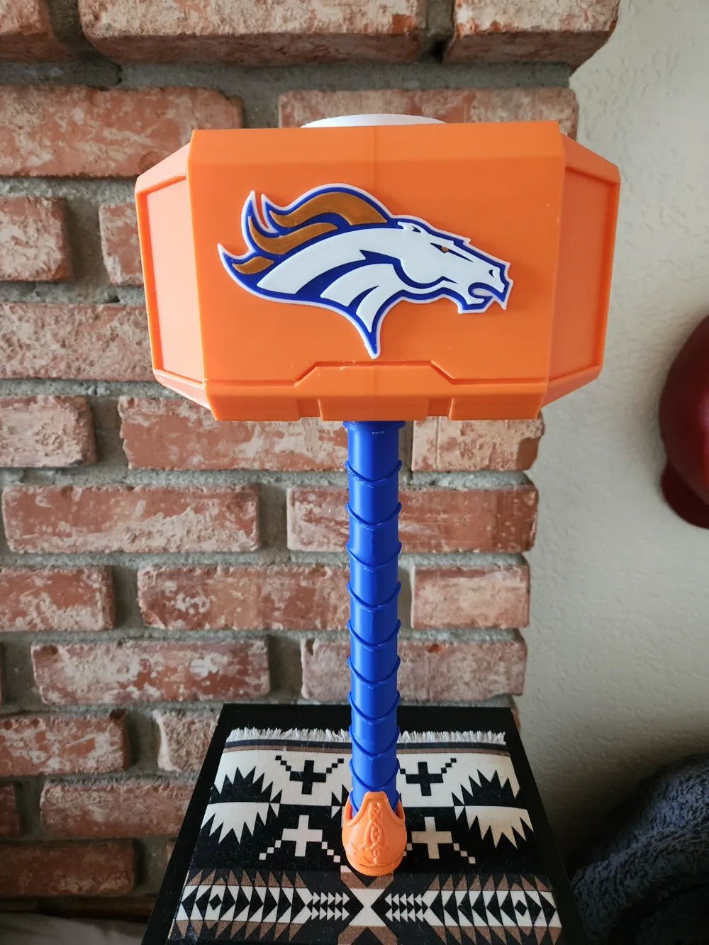 Denver Broncos Thors Hammer Remixed by Cosmic Prints MakerWorld: Download Free 3D Models