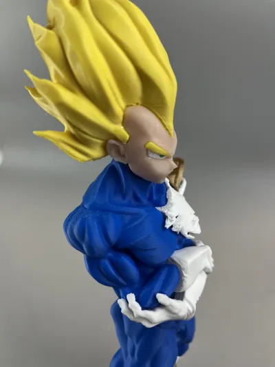 Dragon Ball-Proud Saiya Prince Vegeta - Free 3D Print Model - MakerWorld