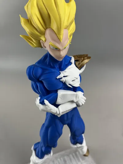 Dragon Ball-Proud Saiya Prince Vegeta - Free 3D Print Model - MakerWorld