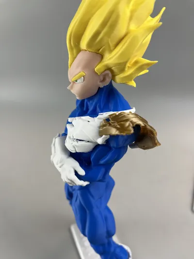 Dragon Ball-Proud Saiya Prince Vegeta - Free 3D Print Model - MakerWorld