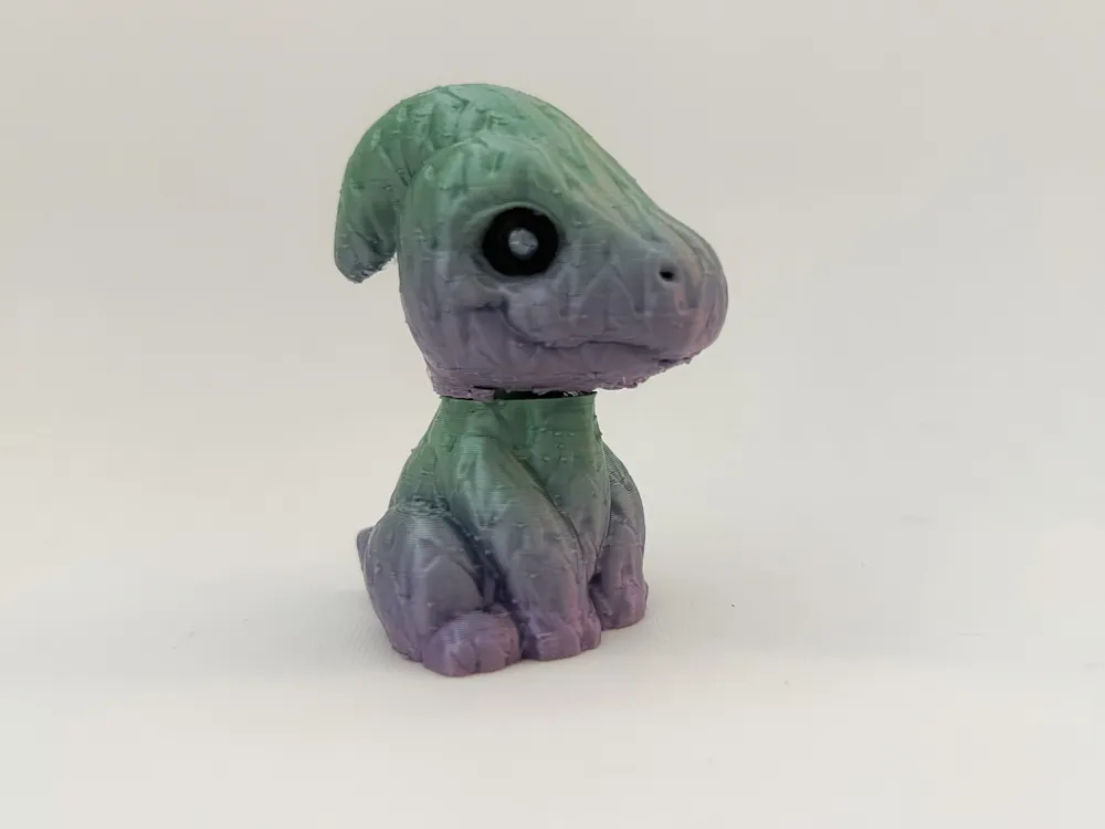 Flexi Spinning Knitted Parasaurolophus by ASTAR MakerWorld: Download ...