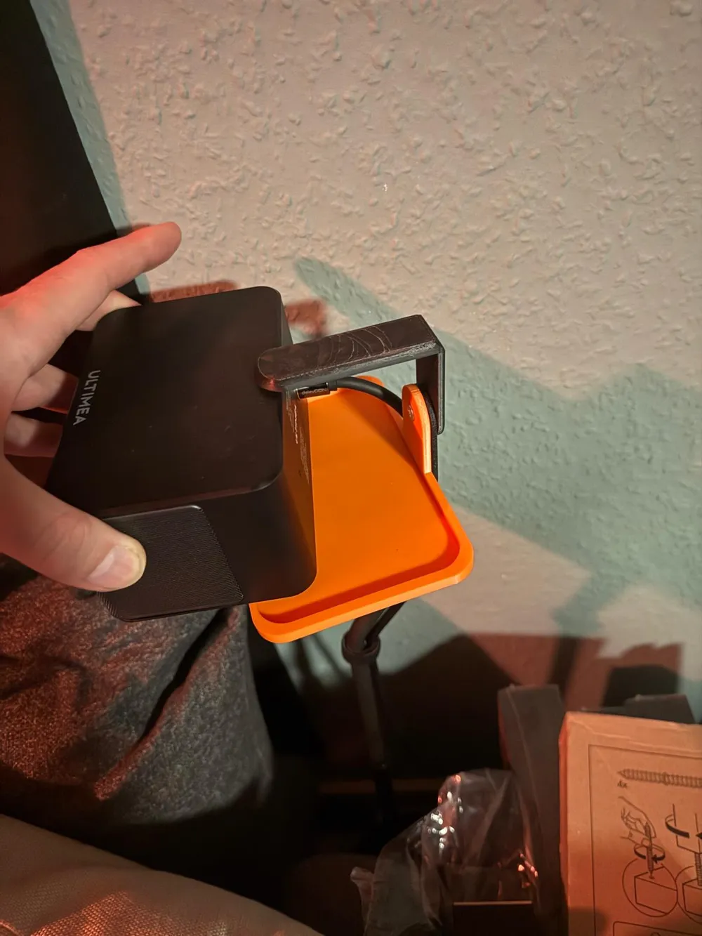 Speaker Mount for ULTIMEA 7.1 Dolby Atmos - Free 3D Print Model ...