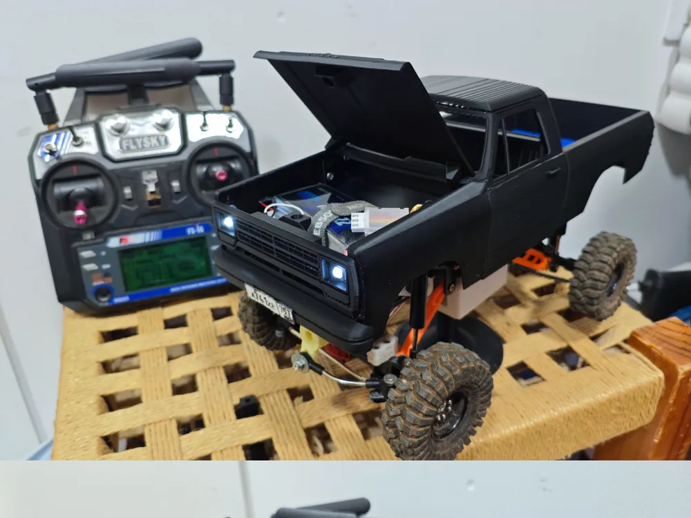 Carroceria Dodge Ram - para chasis de WPL C24/C14 by keydream3D ...