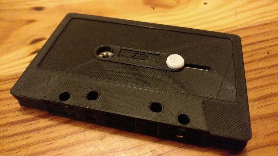 Cassette Tape USB Mixtape by ByteSlinger - MakerWorld