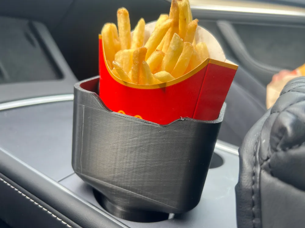 French Fries Holder for Cars 65mm by CherrysCollection MakerWorld ...