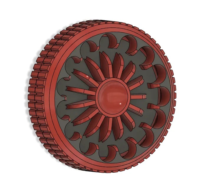 Spring Rachet Fidget Spinner by AskNinjaTom - MakerWorld