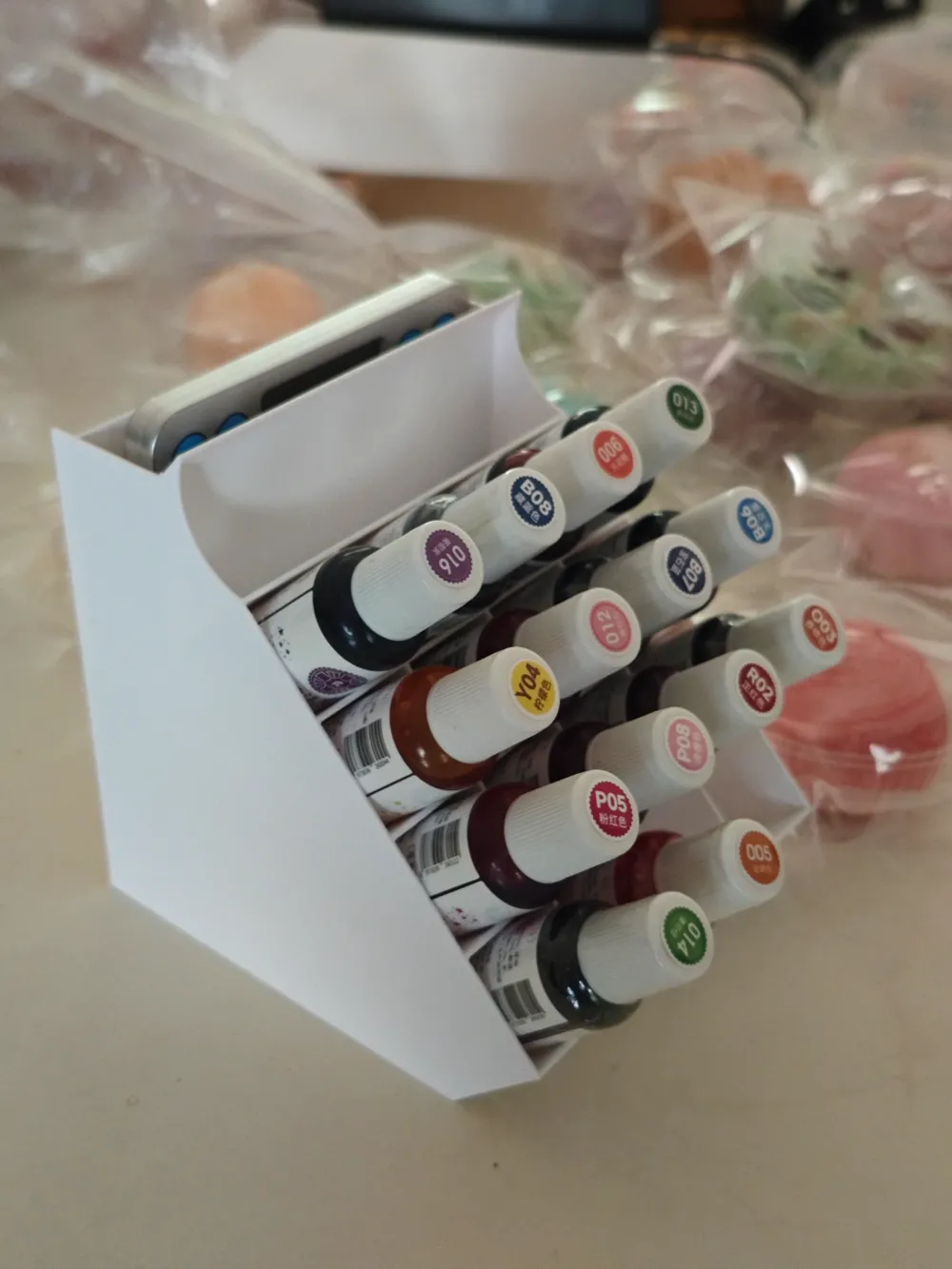 Food Coloring Organizer - Free 3D Print Model - MakerWorld