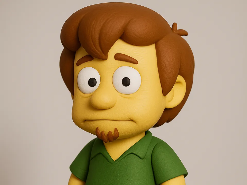 Shaggy Rogers - Scooby Doo - Adorable Figure by Pablo Printcasco ...