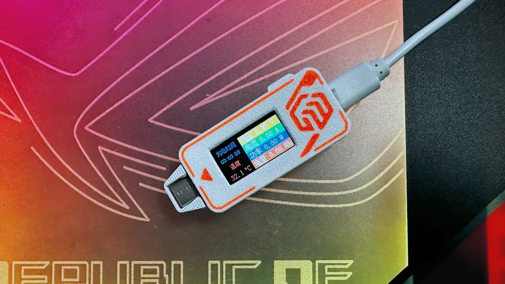 CW32充电检测仪 USB VA METER 来自 MOFUN@SUIFENG MakerWorld：免费下载 3D 模型