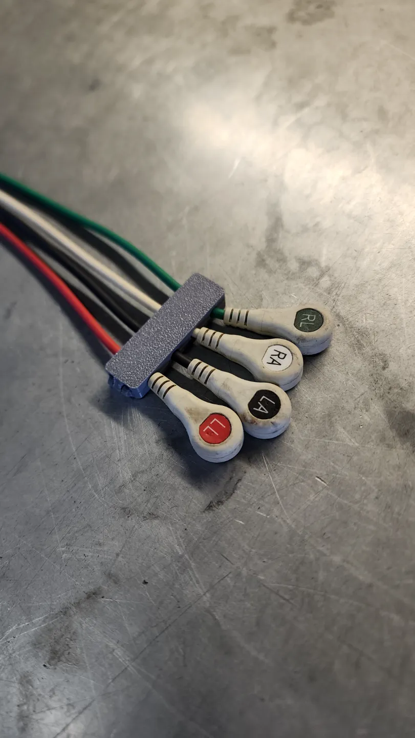 ECG Lead Separator - 4 Cable Remixed by cfd2474 - MakerWorld