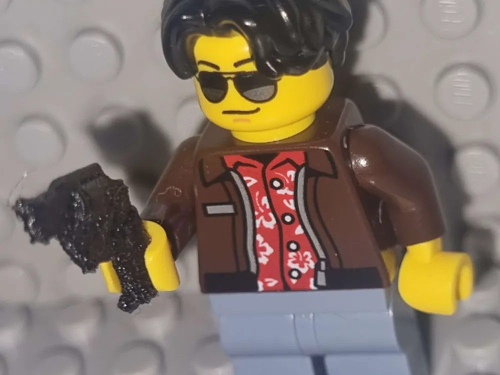 Legos snub nose revolver. - Free 3D Print Model - MakerWorld