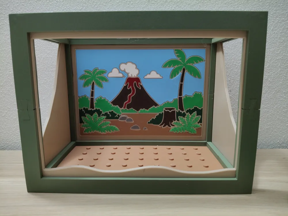 Dinosaur Aquarium Diorama –Modular- NO AMS 8 DINOS - Free 3D Print ...