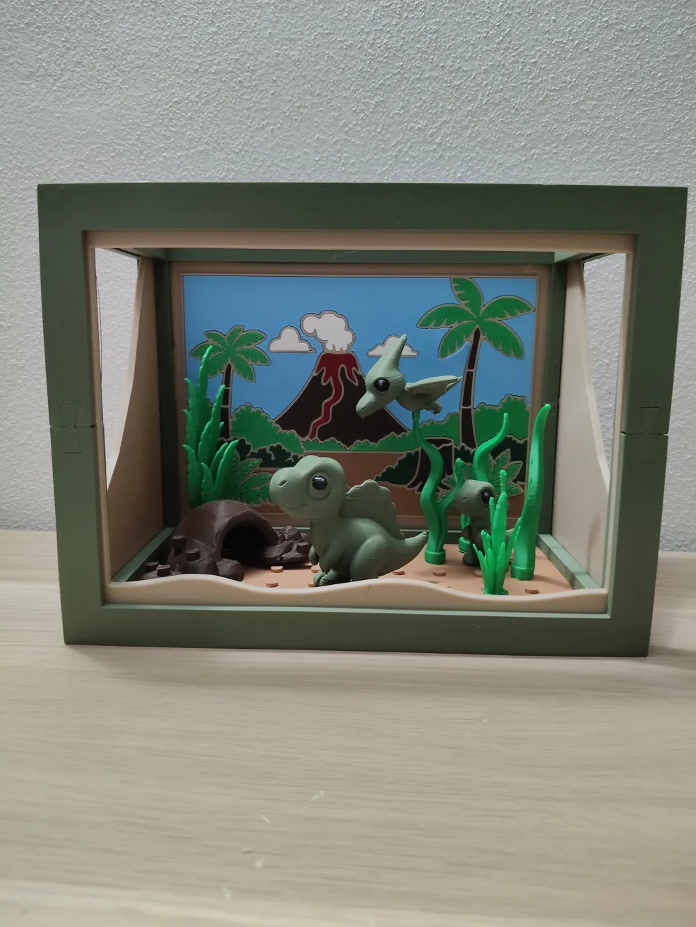Dinosaur Aquarium Diorama –Modular- NO AMS 8 DINOS - Free 3D Print ...