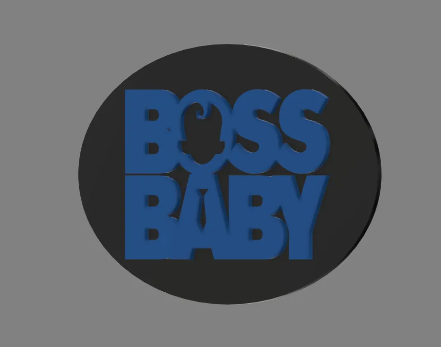 Baby Boss sign by lrcustoms MakerWorld: Download Free 3D Models
