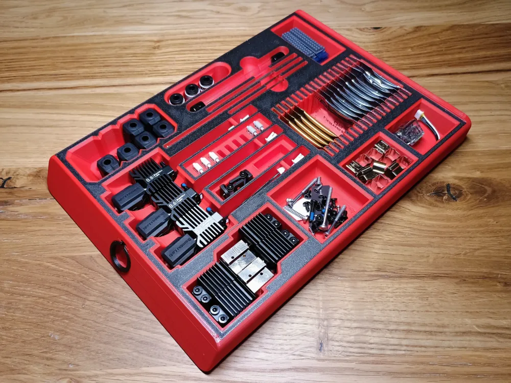 Customizabe AMS riser drawer by Kaiser Vojtěch MakerWorld: Download ...