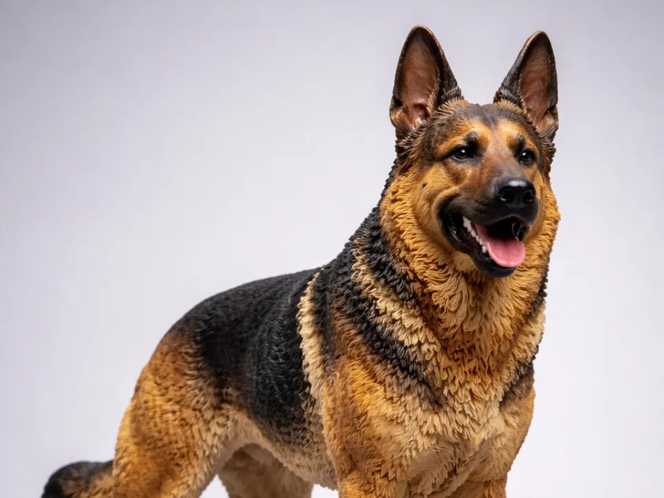 German Shepherd - Free 3D Print Model - MakerWorld