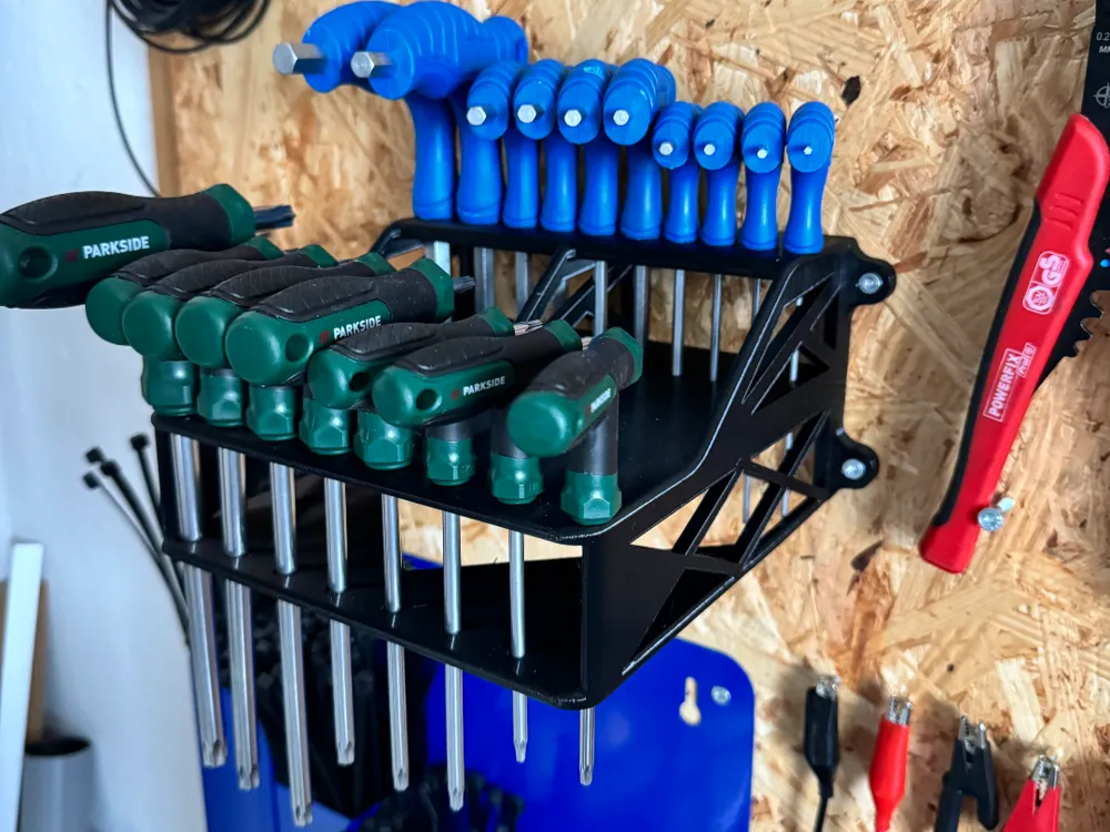 Hex & Torx T Handle Holder by pbc 3D - MakerWorld