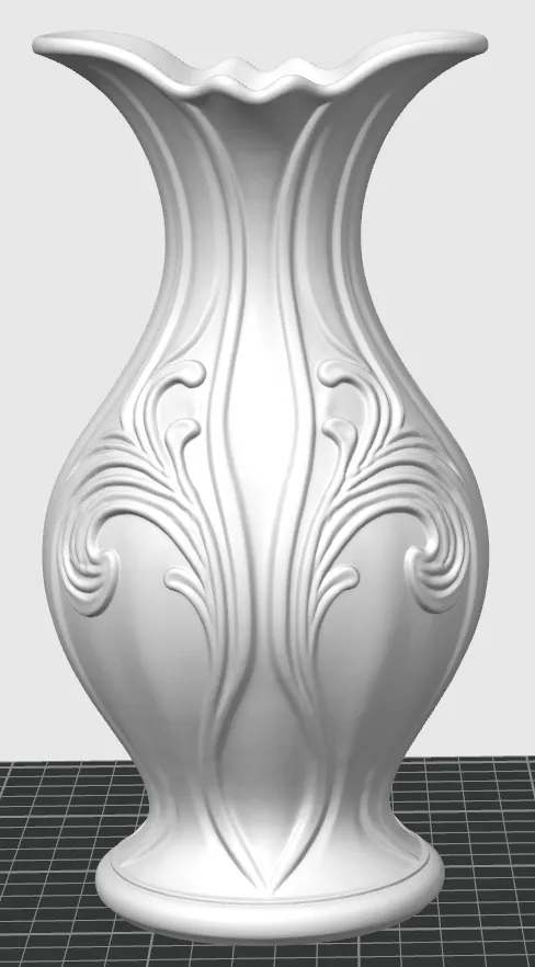 Baroque Design Vase - Free 3D Print Model - MakerWorld