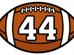 football number 44 earrings - Free 3D Print Model - MakerWorld