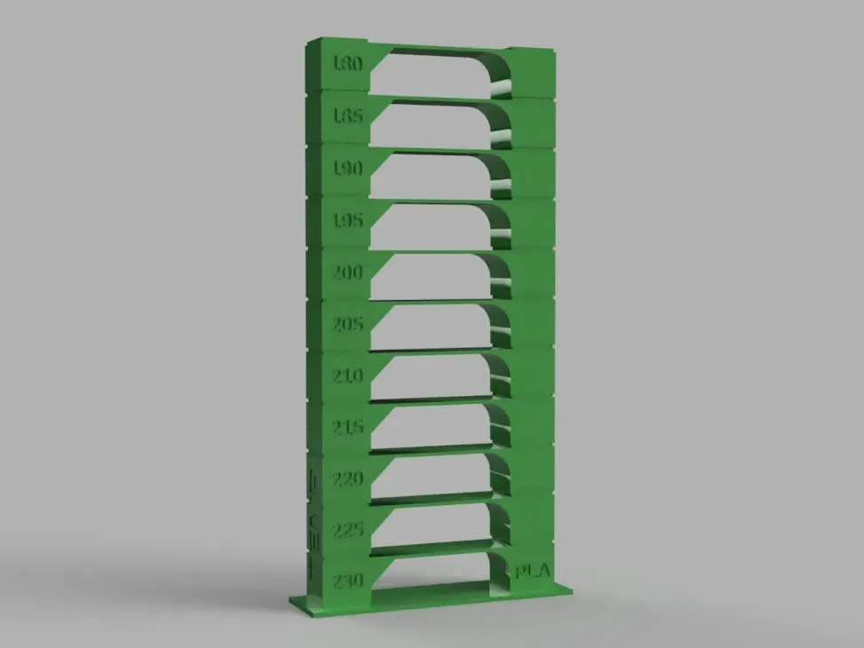 Temperature tower PLA by UbePrint3D - MakerWorld