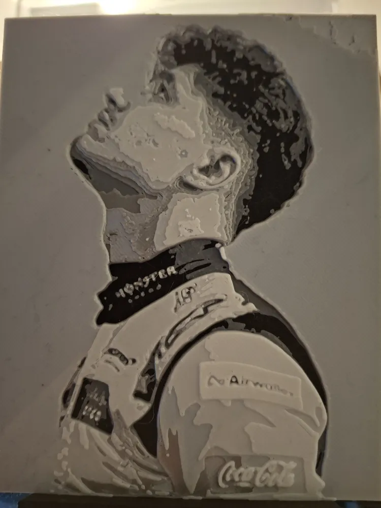 Lando Norris - Hueforge by Coxman83 MakerWorld: Download Free 3D Models