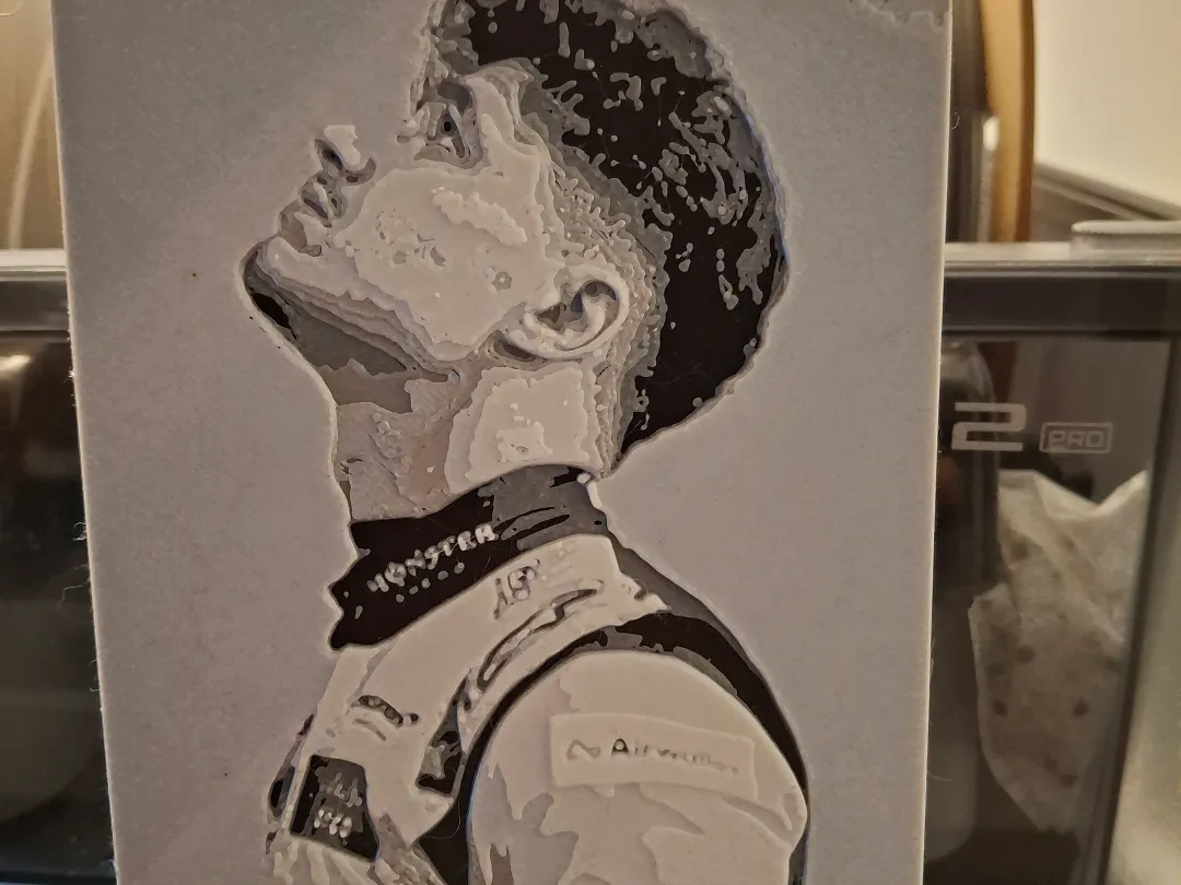 Lando Norris - Hueforge by Coxman83 MakerWorld: Download Free 3D Models