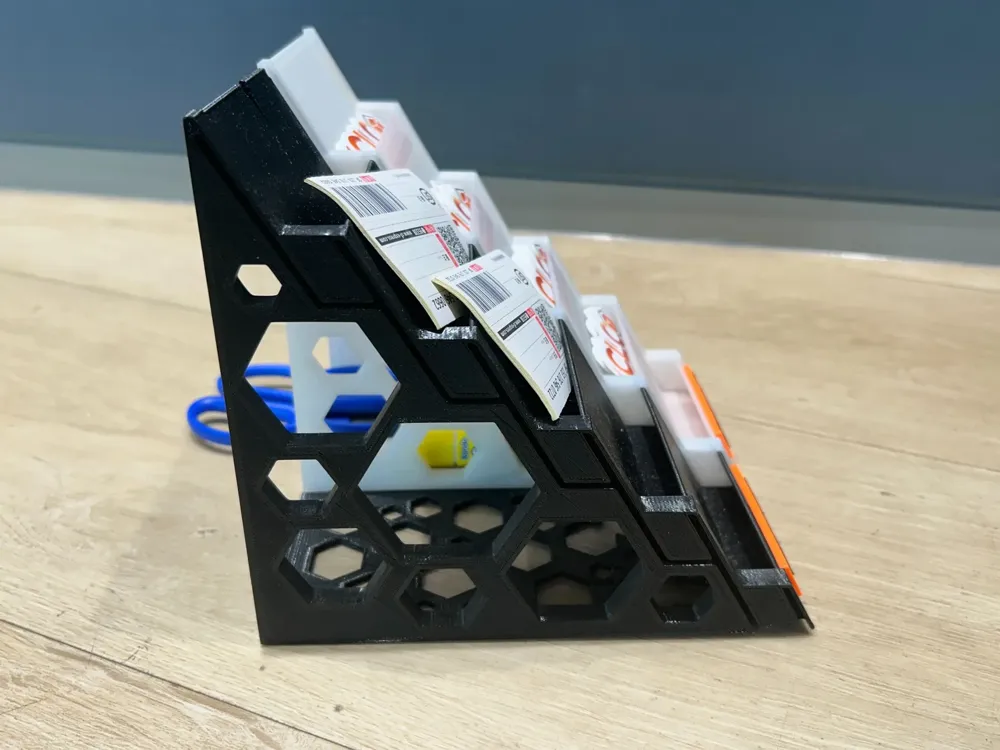 Small Display Stand for Stickers/Cards v1.2 - Free 3D Print Model ...