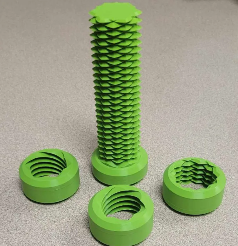 Two Way Screw with Bi directional Nut Remixed by LKreations - MakerWorld