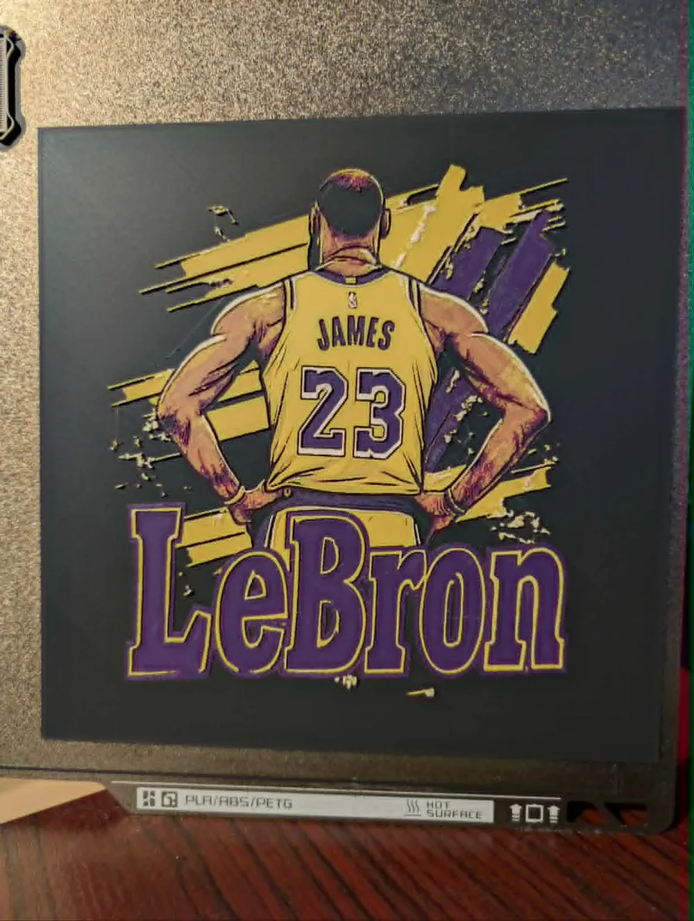 Hueforge LeBron James - Free 3D Print Model - MakerWorld