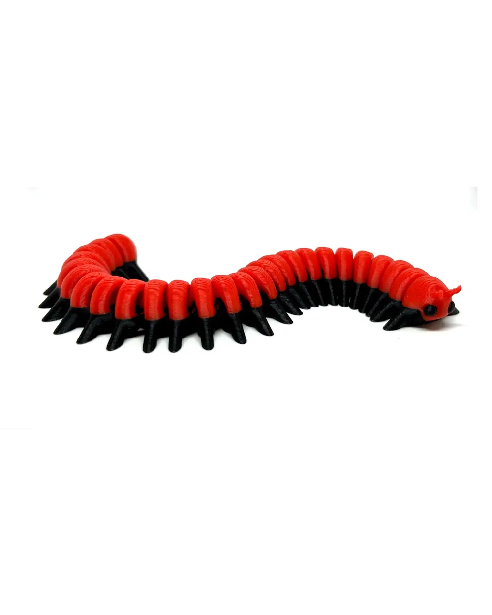 Cute flexible millipede - short & long versions! by Insectium3D MakerWorld: Download Free 3D Models