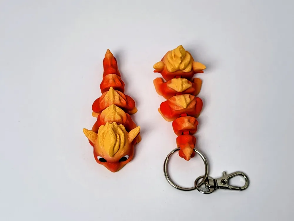 Articulated Fire Drake - Strong Joints by Art Design. 3D MakerWorld ...