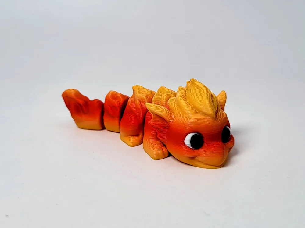 Articulated Fire Drake - Strong Joints by Art Design. 3D MakerWorld ...