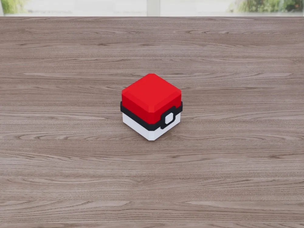 Pokeball Pokemon Voxel Multipart by CG3D MakerWorld: Download Free 3D ...