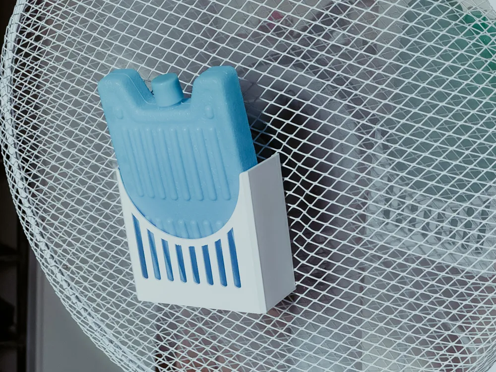 Cooler mounting for pedestal fan by DerHoffi MakerWorld: Download Free ...