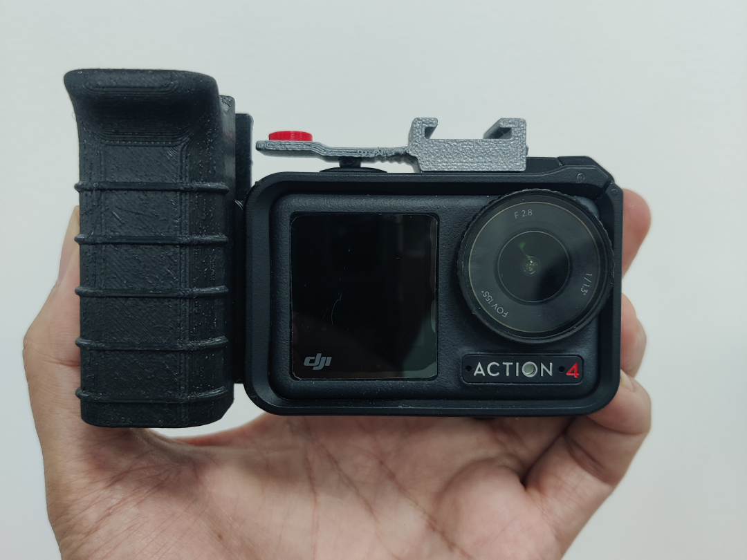 DJI Action 4 Street Photography Grip by user_1854586631 MakerWorld ...