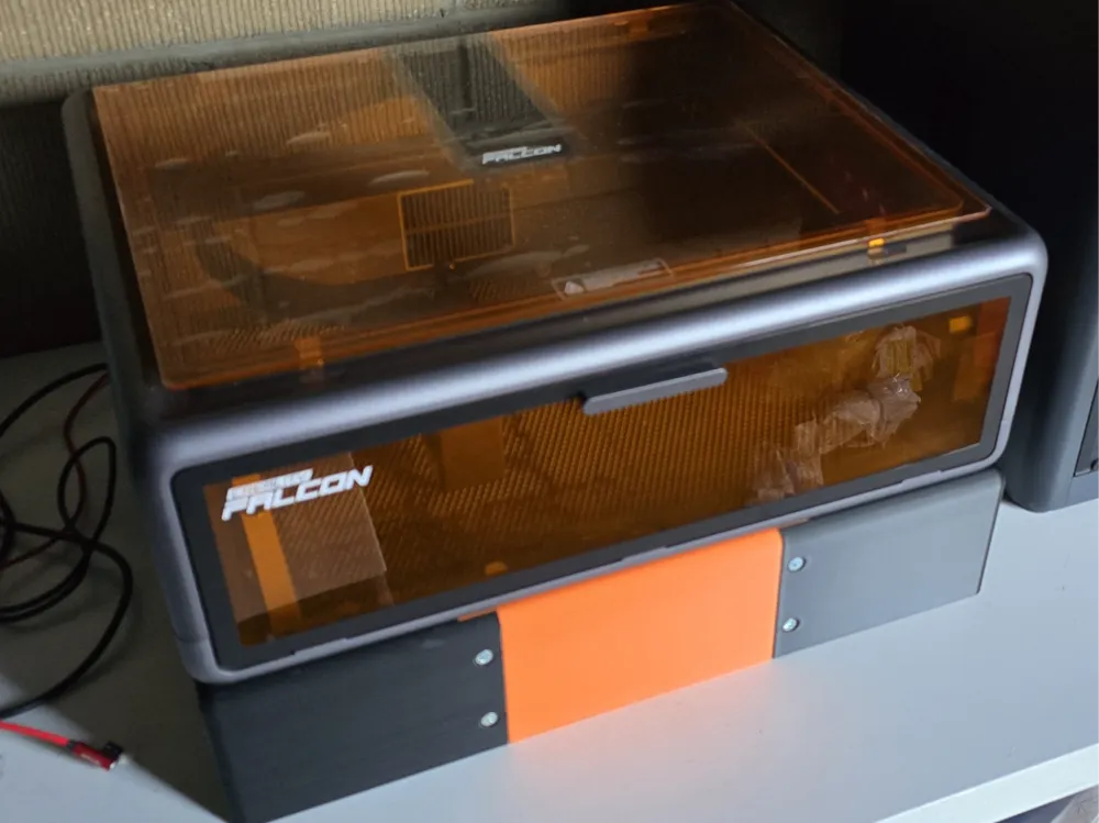 Creality Falcon A1 Rotary Kit Riser by Niz MakerWorld: Download Free 3D ...