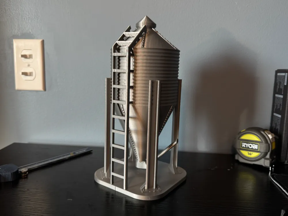 Grain silo - Free 3D Print Model - MakerWorld