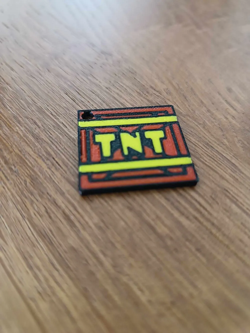 Crash Bandicoot TNT box keyring by athos_epa - MakerWorld