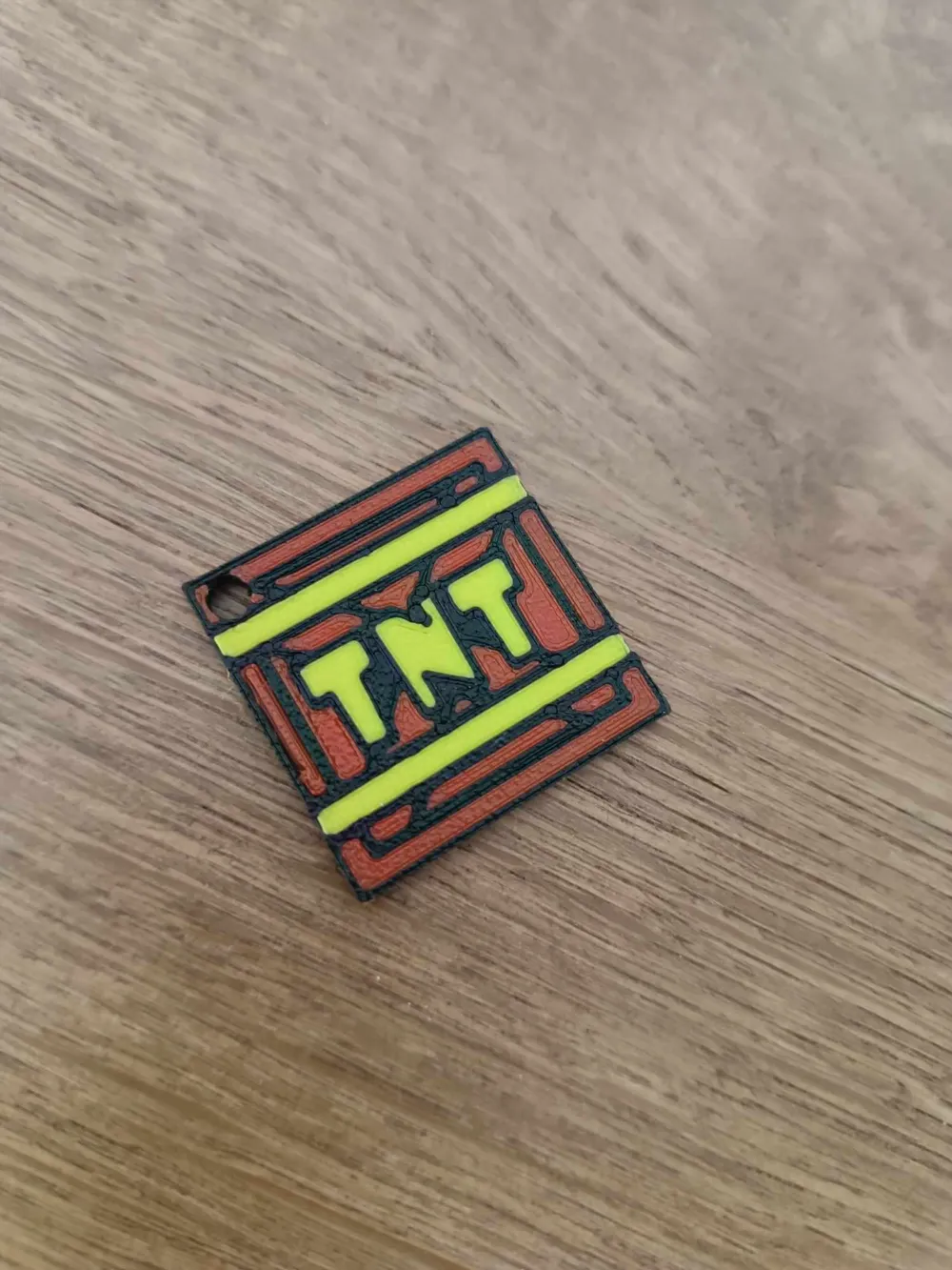 Crash Bandicoot TNT box keyring by athos_epa - MakerWorld