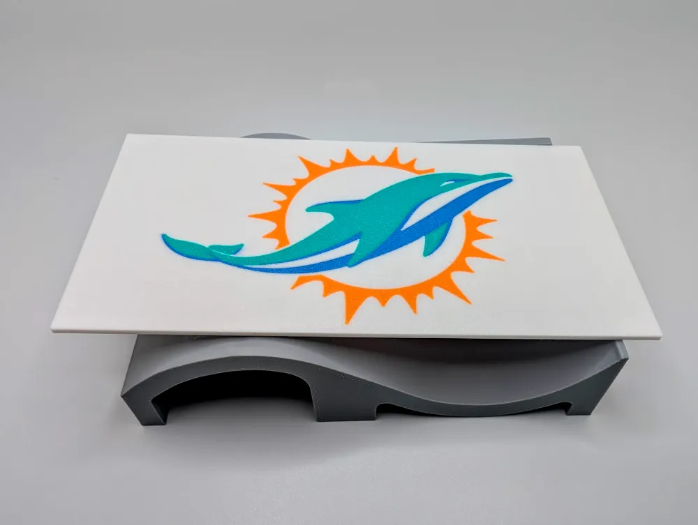 Dolphins Flag by Sage Prints and Design - MakerWorld
