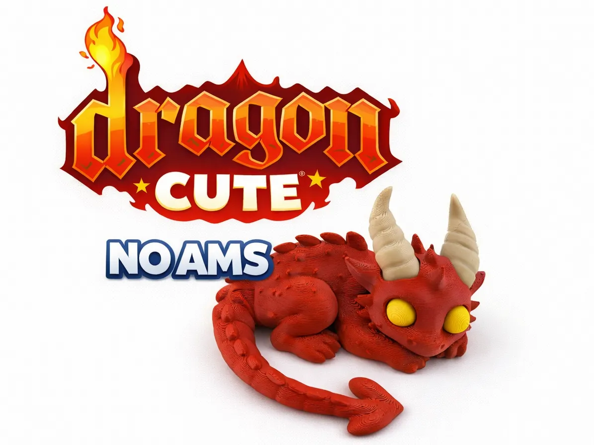 Cute Baby Dragon Collection – Mini Dragon Set 1 - Free 3D Print Model ...