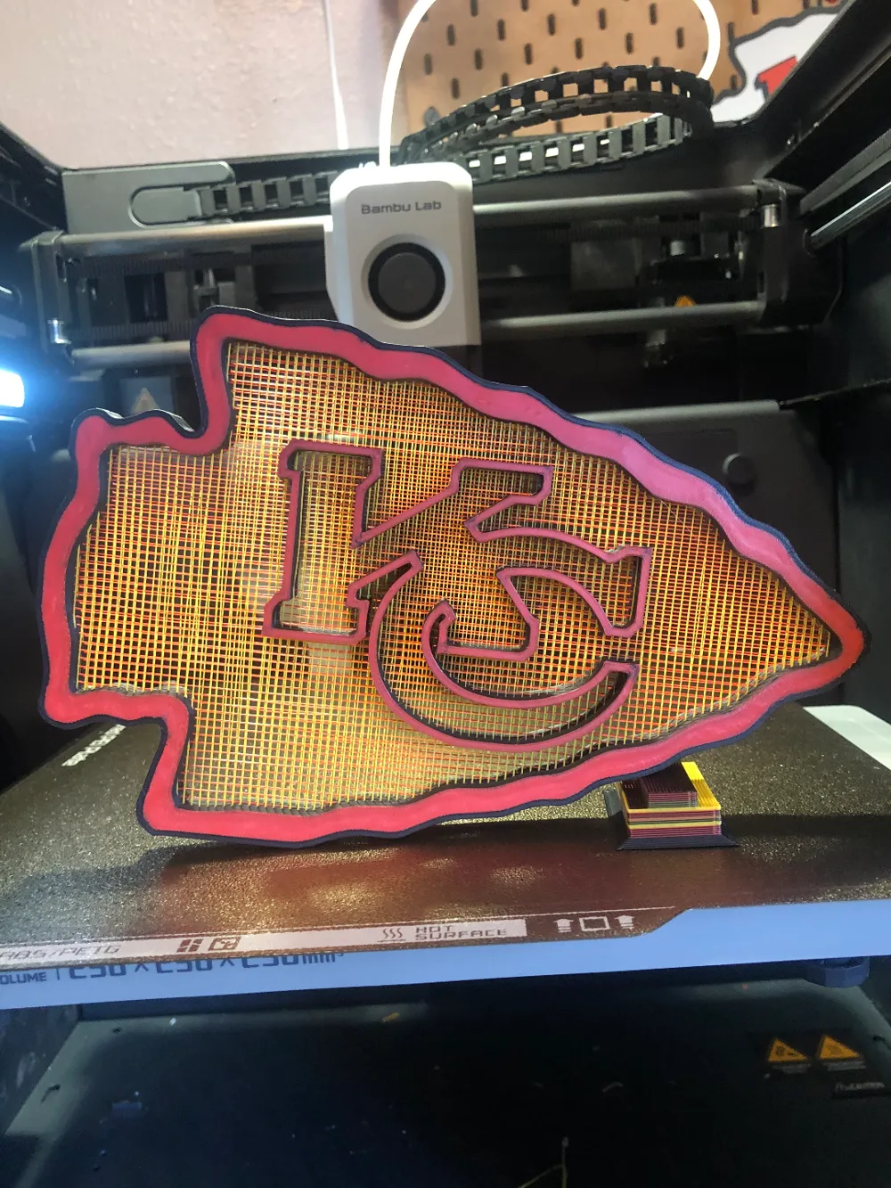 KC Chiefs String Art (3 Styles) by The3DSportsBeard - MakerWorld