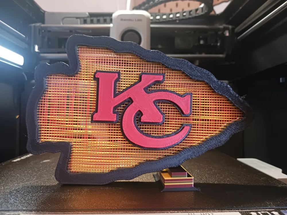 KC Chiefs String Art (3 Styles) by The3DSportsBeard - MakerWorld